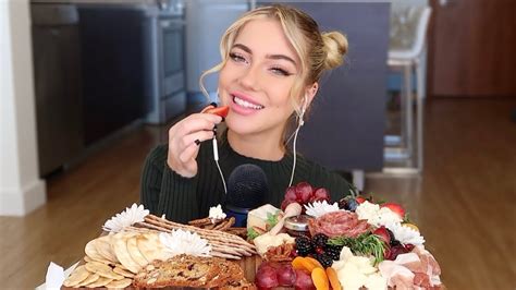 Asmr Charcuterie Board Mukbang Youtube