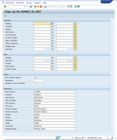 Export Abap Repository Objects To Text Files Sap Community Export Abap Repository Objects To Text Files Sap Community
