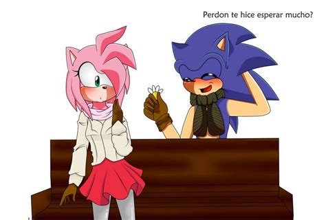 Sonamy Comic Final By MegaMel On DeviantArt Sonic And Amy Anime Nerd Kawaii Anime