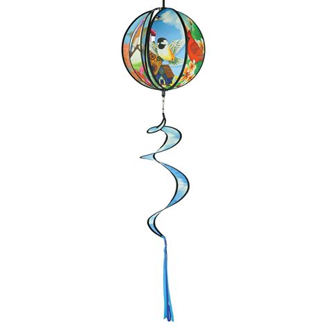 Bird Hanging Ball 11 Inch Spinner Windsock World Of Windsocks