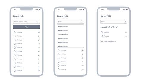 User Behavior How To Combine Filter And Search In A List User Experience Stack Exchange