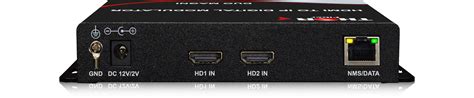 Dual HDMI IPTV Streamer RTSP RTMP HLS UDP RTP SRT Thor Broadcast