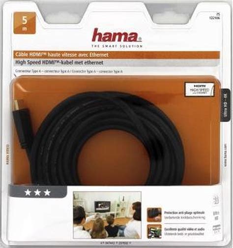 Hama High Speed Hdmi Kabel Ethernet 5 Meter