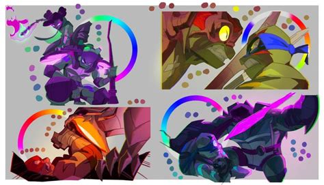 Pin By Aster Liin On Tuto Color Teenage Mutant Ninja Turtles Art Teenage Mutant Ninja Turtles