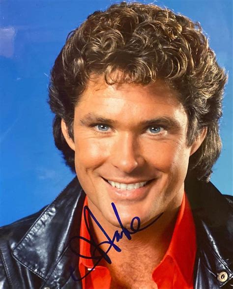 David Hasselhoff Signed Photo