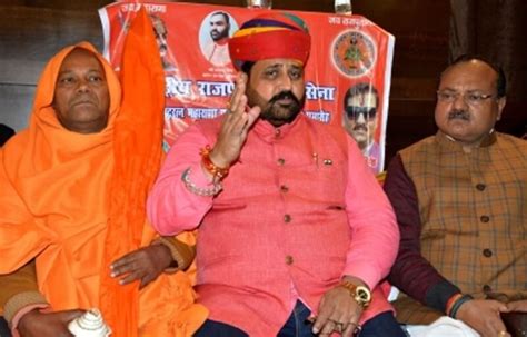 Caught On Cctv National President Of Rashtriya Rajput Karni Sena