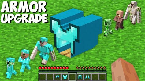 Why Did I Create Diamond Armor Upgrader For All Mobs In Minecraft