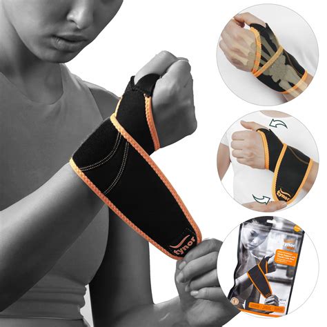 STABILIZATOR NEOPRENOWY ORTEZA OPASKA NADGARSTKA Z KCIUKIEM BÓL URAZ