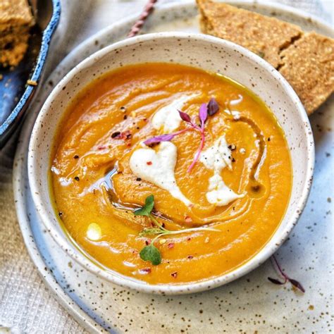 Carrot Parsnip Soup With Cashew Cream Teri Ann Carty
