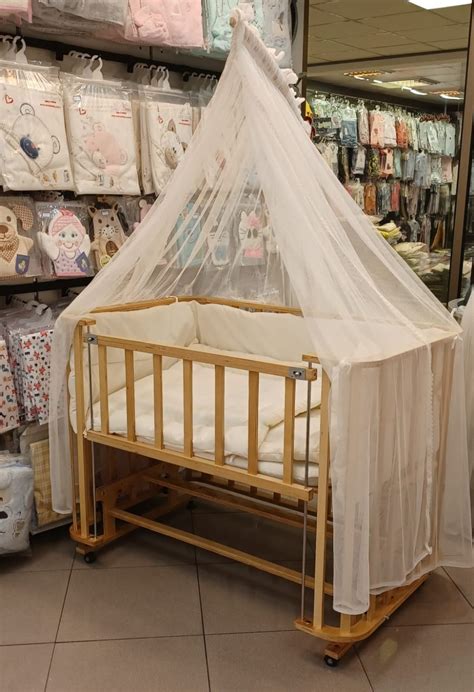 خرید و قیمت تخت چوبی کنار مادر گهواره شونده تمام چوب سایز ۱۱۰ در ۶۰