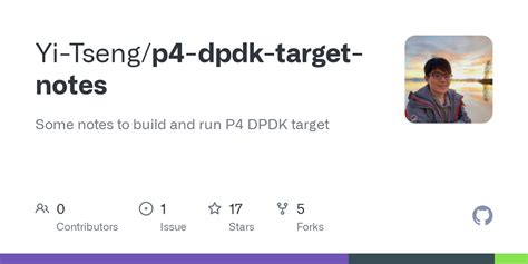 Github Yi Tsengp4 Dpdk Target Notes Some Notes To Build And Run P4