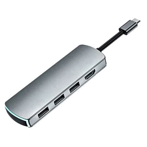 6 In 1 Usb C Docking Station Hdmi Compatibelusb3 Grandado