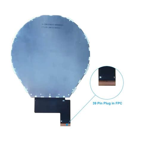 3 4inch Round TFT LCD Module 800 800 MIPI HDMI Driver LCD Display Screen Small TFT LCD Display