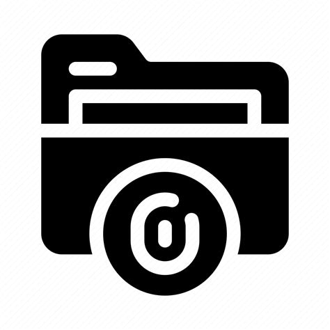 Folder Privacy Fingerprint Security Protection Data Document Icon