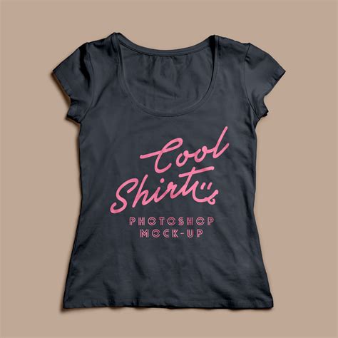 Woman T Shirt Free Mockup — Free Mockup World