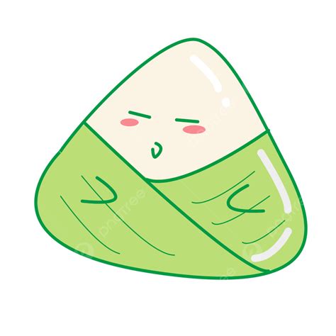 Cartoon Zongzi PNG Picture Cartoon Hand Painted Cute Sleepy Zongzi