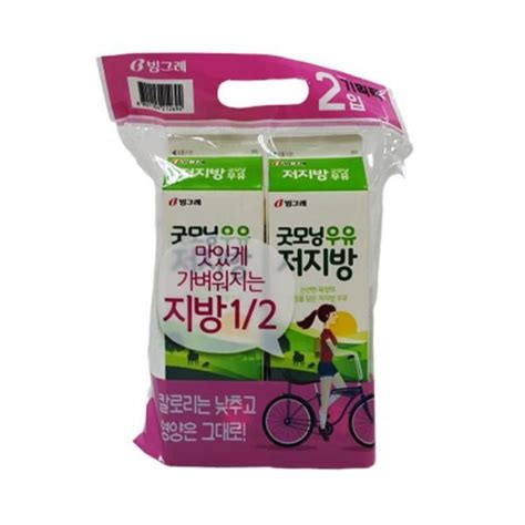 빙그레 굿모닝우유저지방기획 배민 장보기∙쇼핑