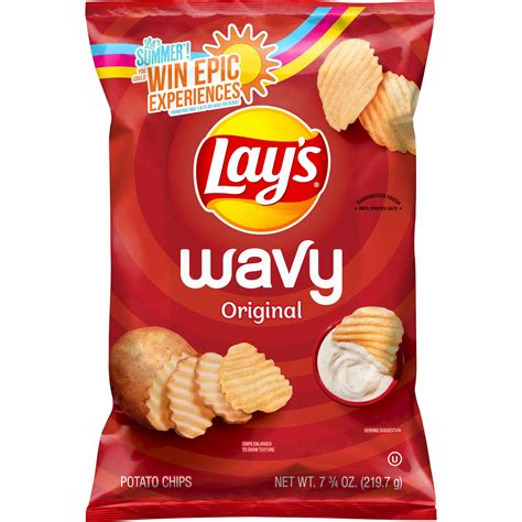 Lay S Wavy Original Potato Chips Smartlabel