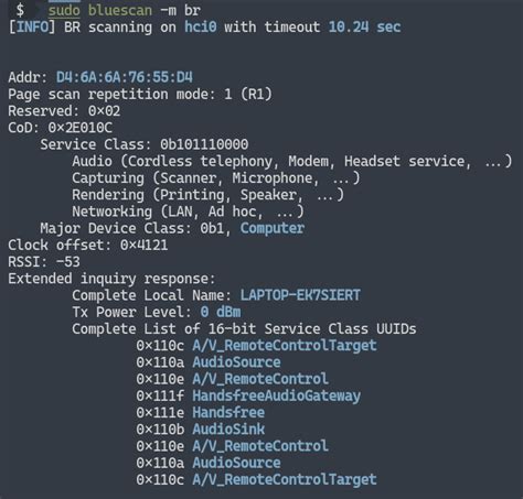 Bluescan A Powerful Bluetooth Scanner For Scanning BR LE Devices LMP SDP GATT And