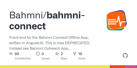 Github Bahmnibahmni Connect Front End For The Bahmni Connect