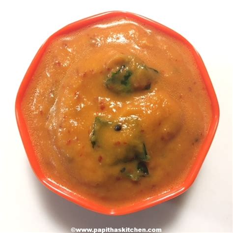 Tomato Chutney Coimbatore Style Thakkali Chutney Papithas Kitchen