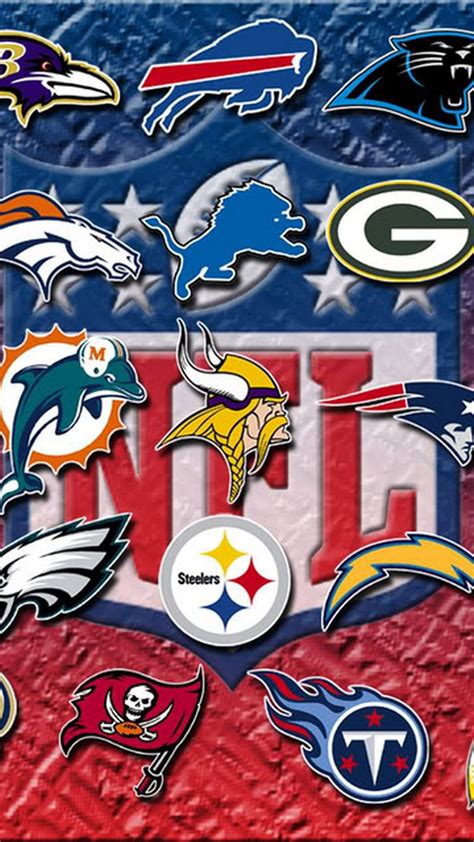 Download Team Logos Nfl Iphone Wallpaper Wallpapers Com