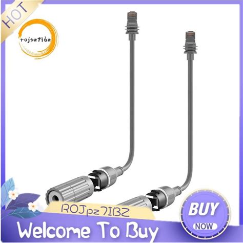 2 Pcs Ethernet Cable Adapter For Starlink Spx Plug To Rj45 Connector For Gen3 Dishand Router