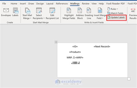 How To Print Barcode Labels In Excel Steps ExcelDemy