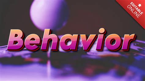 behavior game over text effect generator