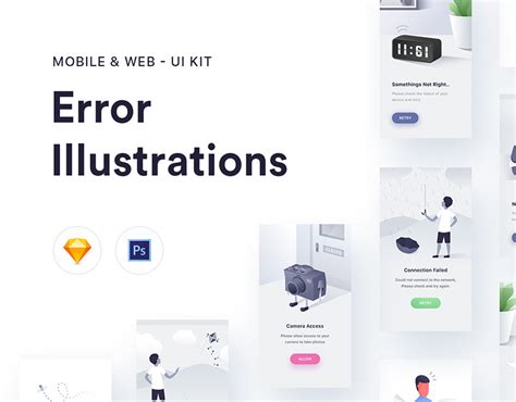 Error Illustrations Empty States Vol On Behance