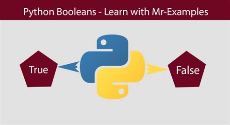 Python Booleans Learn With Examples Mr Examples