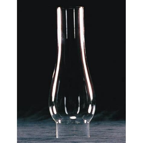 Clear Glass Lamp Chimney Replacement Hurricane Globe Measures 2 18