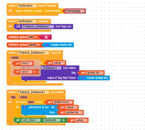 How To Display The Tags And Subtags From Firebase In A List View Discuss Kodular Community