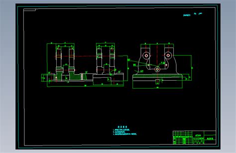 Zy7712凸轮轴的半圆键槽夹具设计 副本autocad 2007模型图纸下载 懒石网