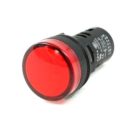 Red Ac220v 30mm Ad16 30ds Led Power Pilot Signal Indicator Lamp