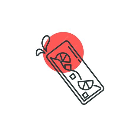 Premium Vector Juice Drink Icon