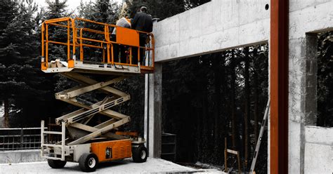 Mewp Scissor Lift N109 Ivor King
