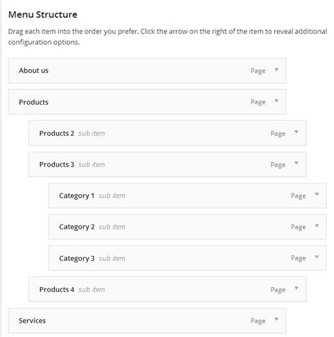 Wordpress How To Manage Menus Template Monster Help