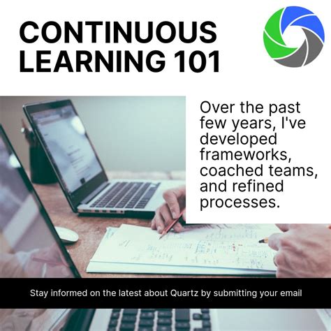 quartz open framework on linkedin continuouslearning
