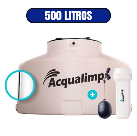 Caixa Dágua Água Limpa 500 Litros Acqualimp 500131