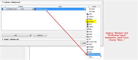 Window Typesnot Showing All Types Graphisoft Community