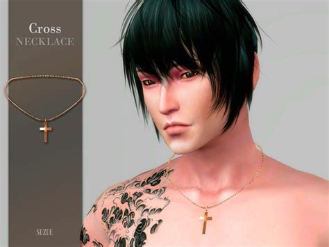 The Sims Resource Cross Necklace
