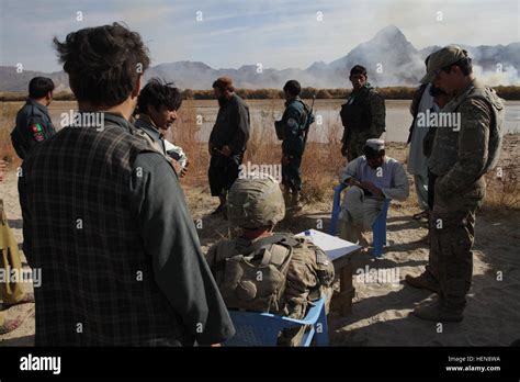Key Leaders Of The Afghan National Security Forces Ansf Gather By The