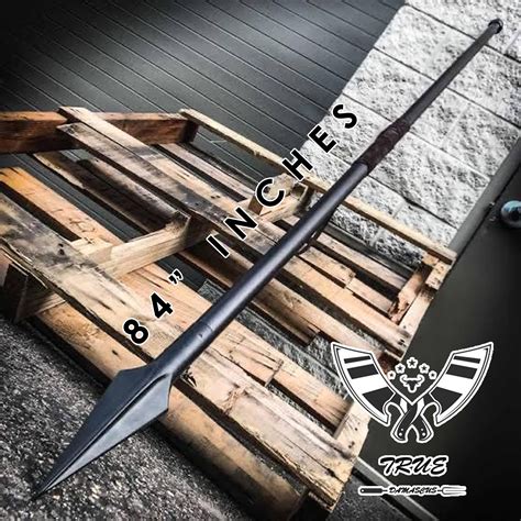 Custom Hand Forged Viking Spear Sword Handmade Double Edge Throwing Spear Knife Buy Full Tang