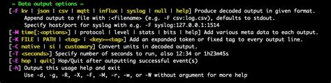 Per Output Data Formatting · Issue 1772 · Merbananrtl433 · Github