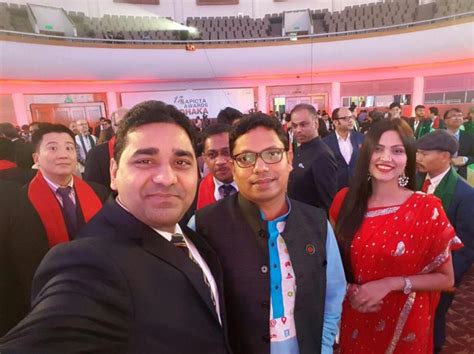 Dr M Easin Ali On Linkedin With State Minister Of Ict Mr Junayed Ahmed Palak In The Occasion