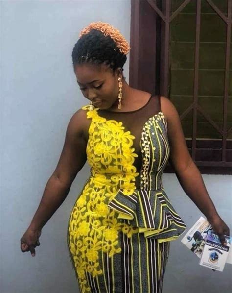 Modèle Robe Pagne Ivoirien Model Robe Pagne Africain African Fashion Dresses African Print