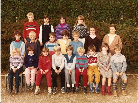 Photo De Classe Ce2 De 1984 Ecole Publique Copains Davant