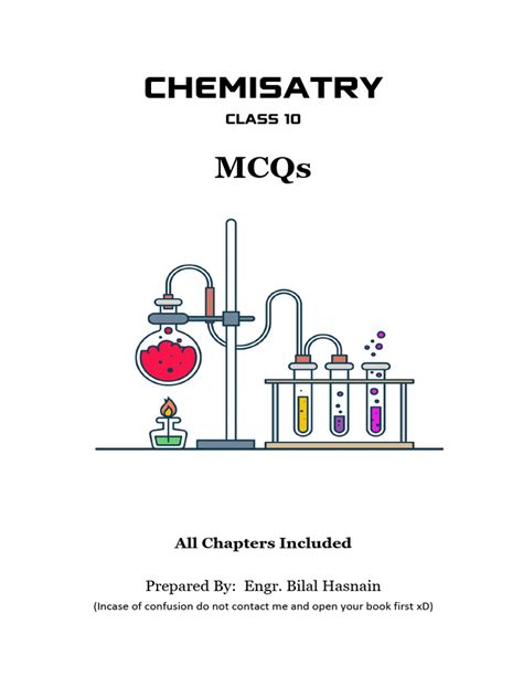 10th Mcqs Chemistry Pdf Atmosphere Of Earth Alkane