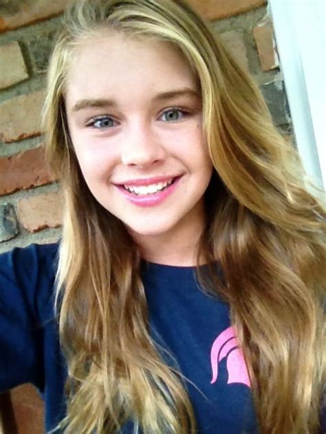 Pretty Girl Face 13 Year Girl Smile Girl